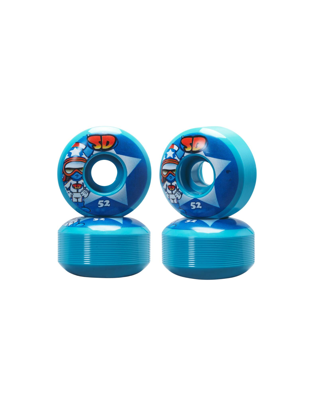 SPEED DEMONS STARS WHEEL SET 99Α IN BLUE