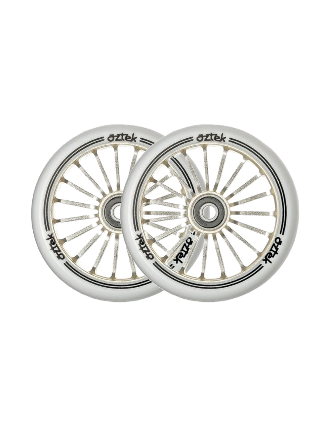 AZTEK ARCHITECT 110 STUNT SCOOTER WHEELS IVORY