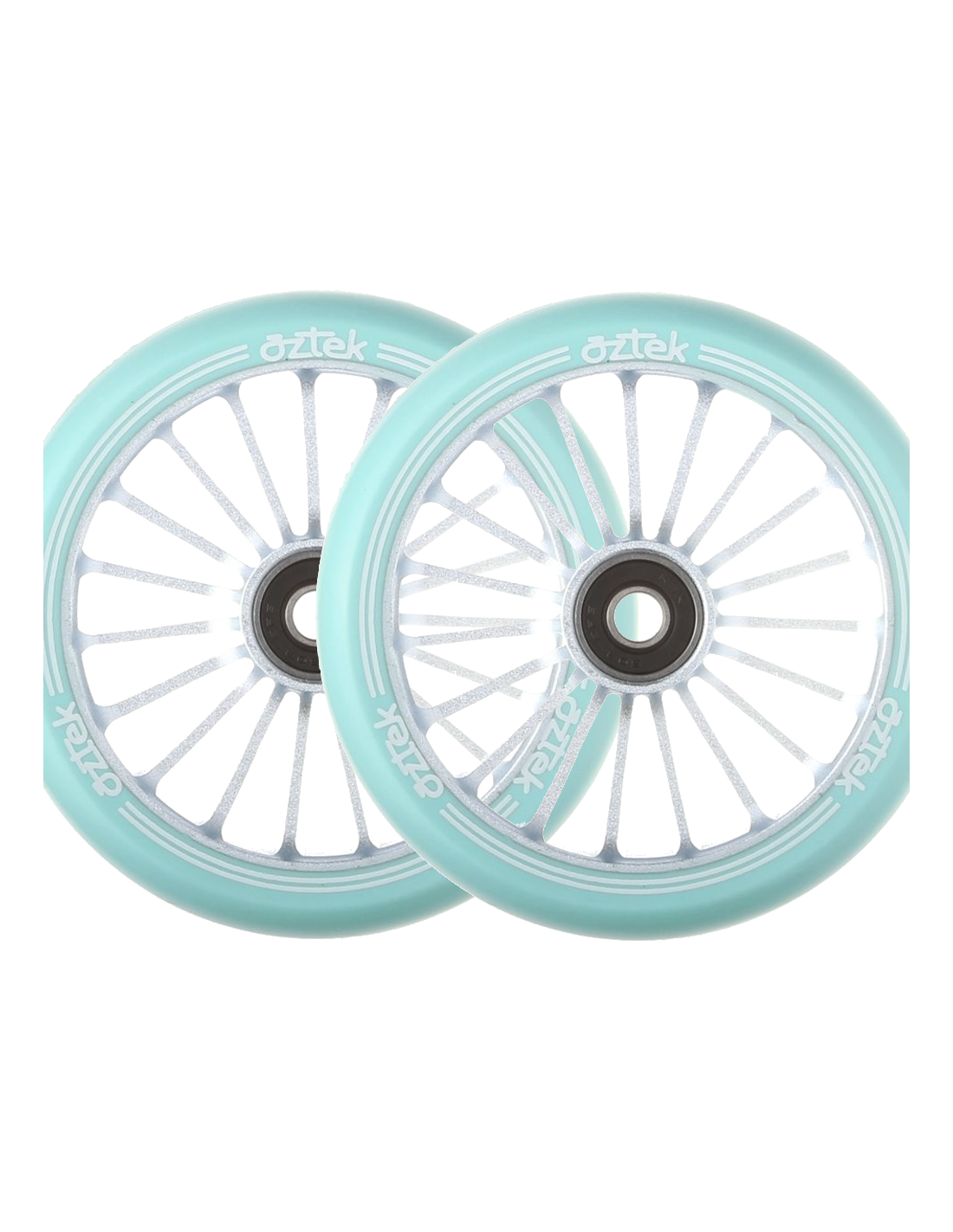 AZTEK ARCHITECT 110 STUNT SCOOTER WHEELS AQUA