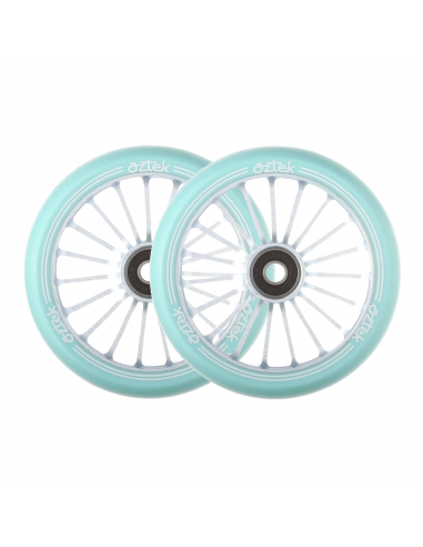 AZTEK ARCHITECT 110 STUNT SCOOTER WHEELS AQUA