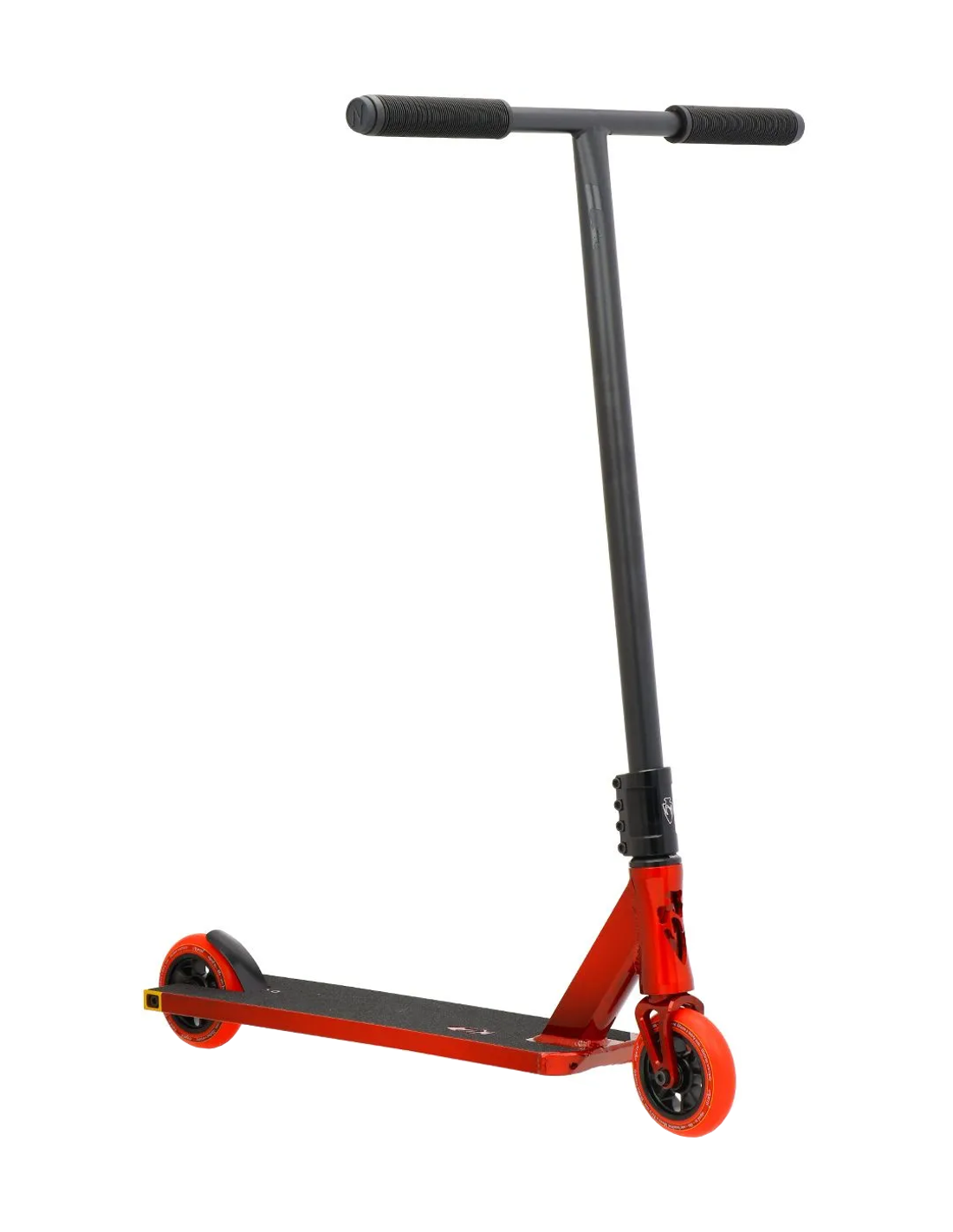 NORTH TOMAHAWK SCOOTER TRANSLUCENT DARK RED AND MATTE BLACK