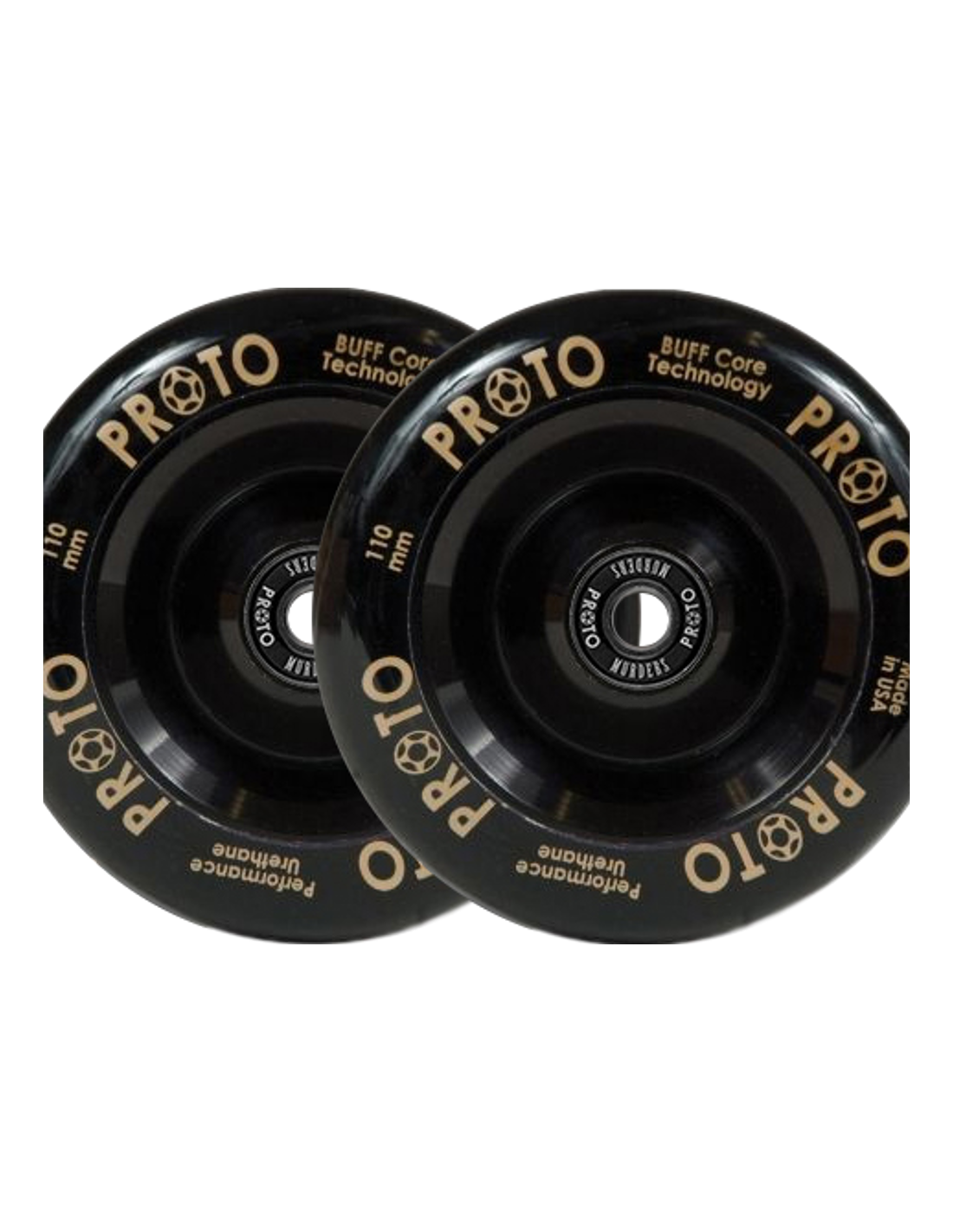 PROTO SLIDER FULL CORE WHEELS BLACK ON BLACK