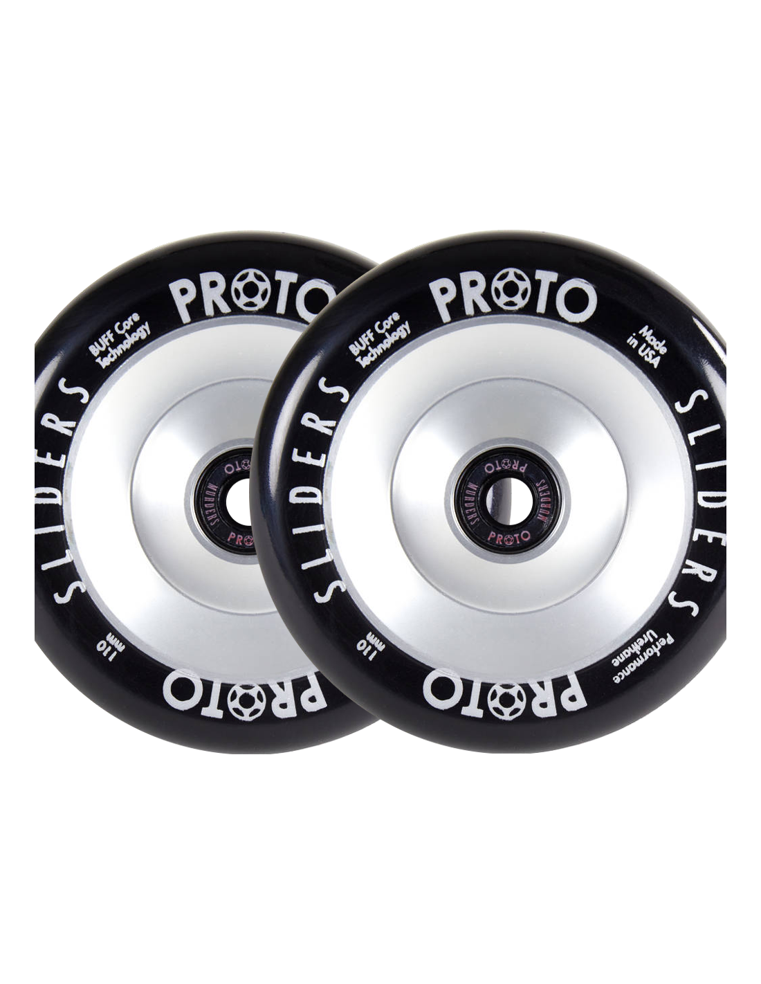 PROTO SLIDER FULL CORE WHEELS BLACK ON RAW