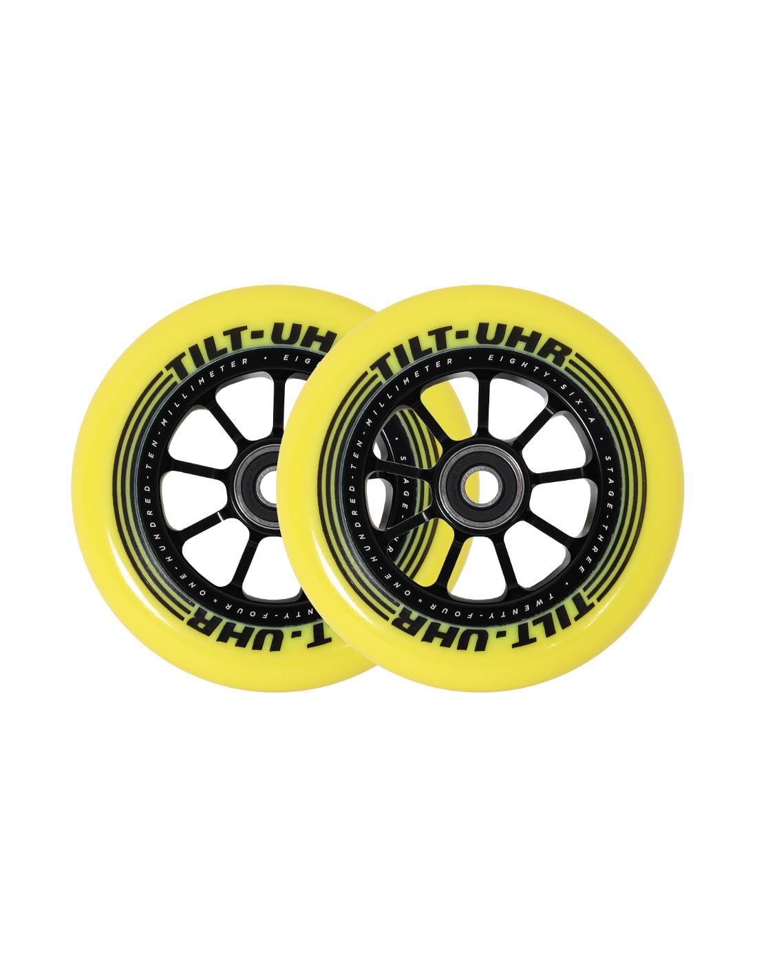TILT UHR WHEELS 110 YELLOW