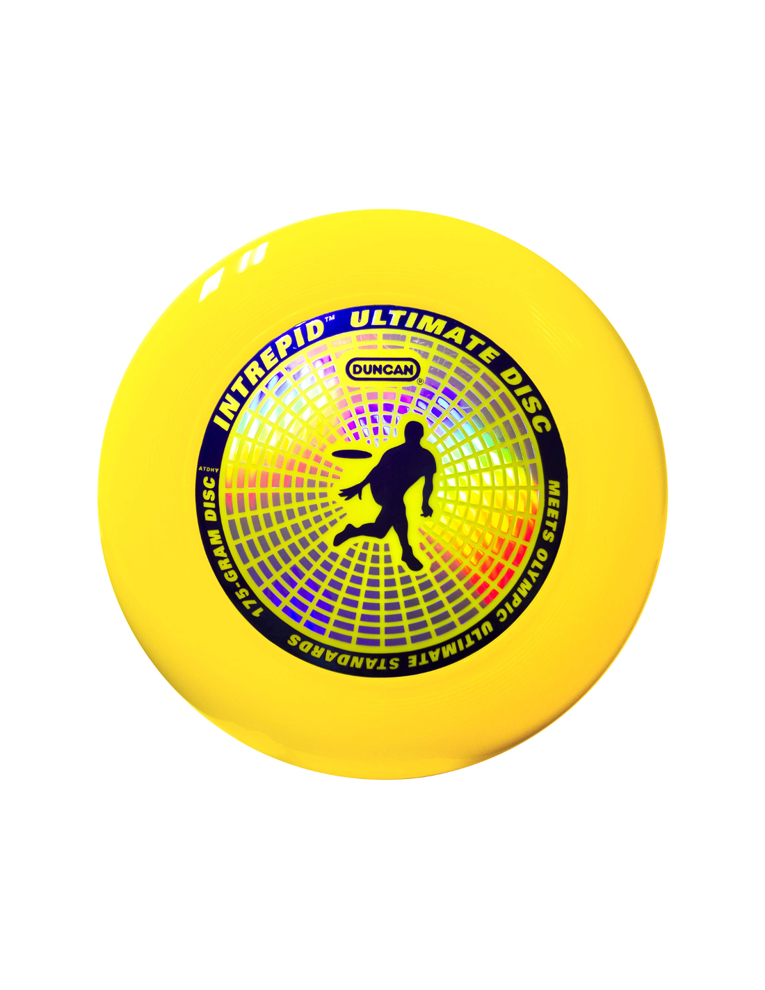DUNCAN INTREPID ULTIMATE FRISBEE DISC IN YELLOW