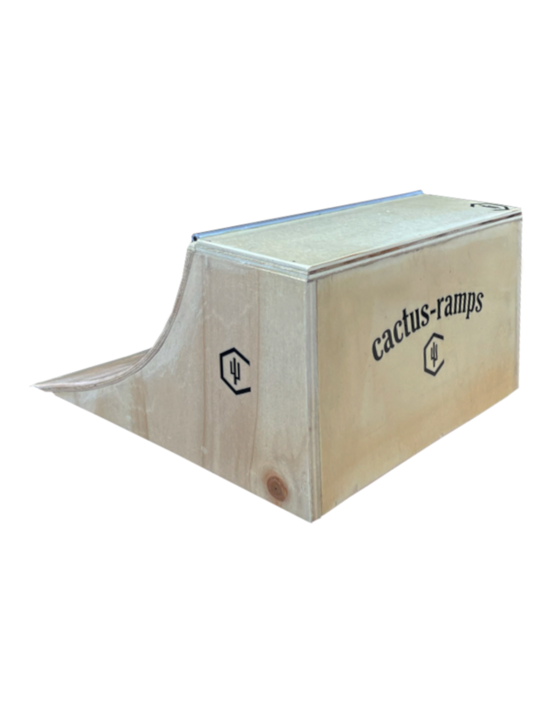 CACTUS HANDMADE WOODEN QUARTER RAMP