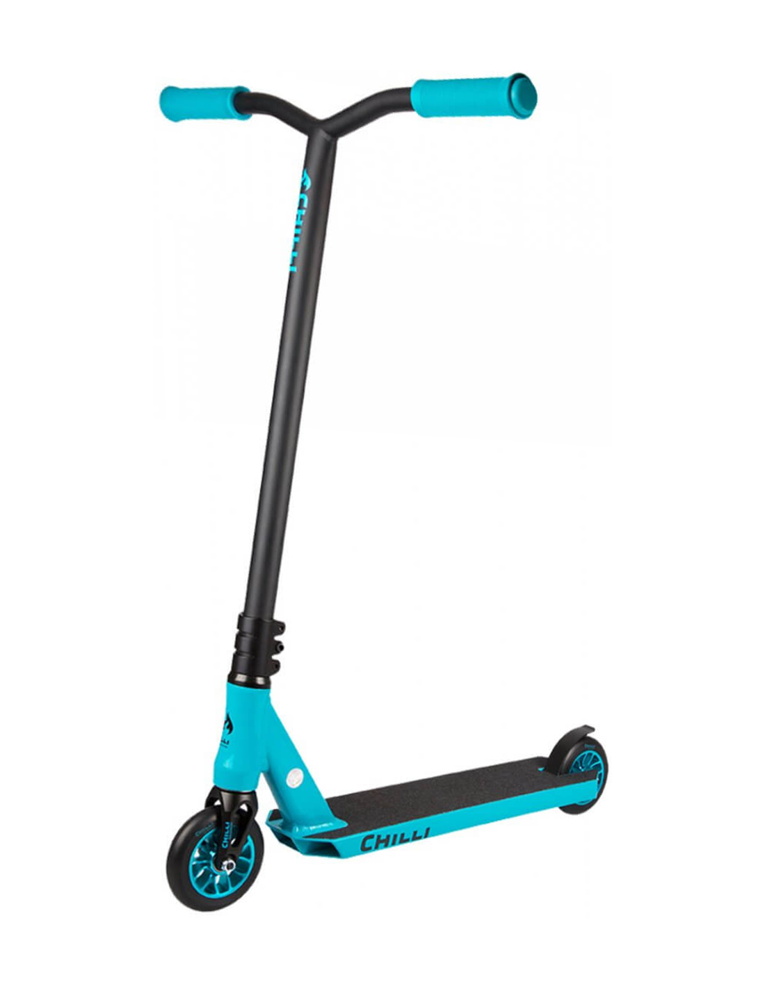 CHILLI WAVE REAPER ICECOMPLETE STUNT SCOOTER IN TEAL AND BLACK