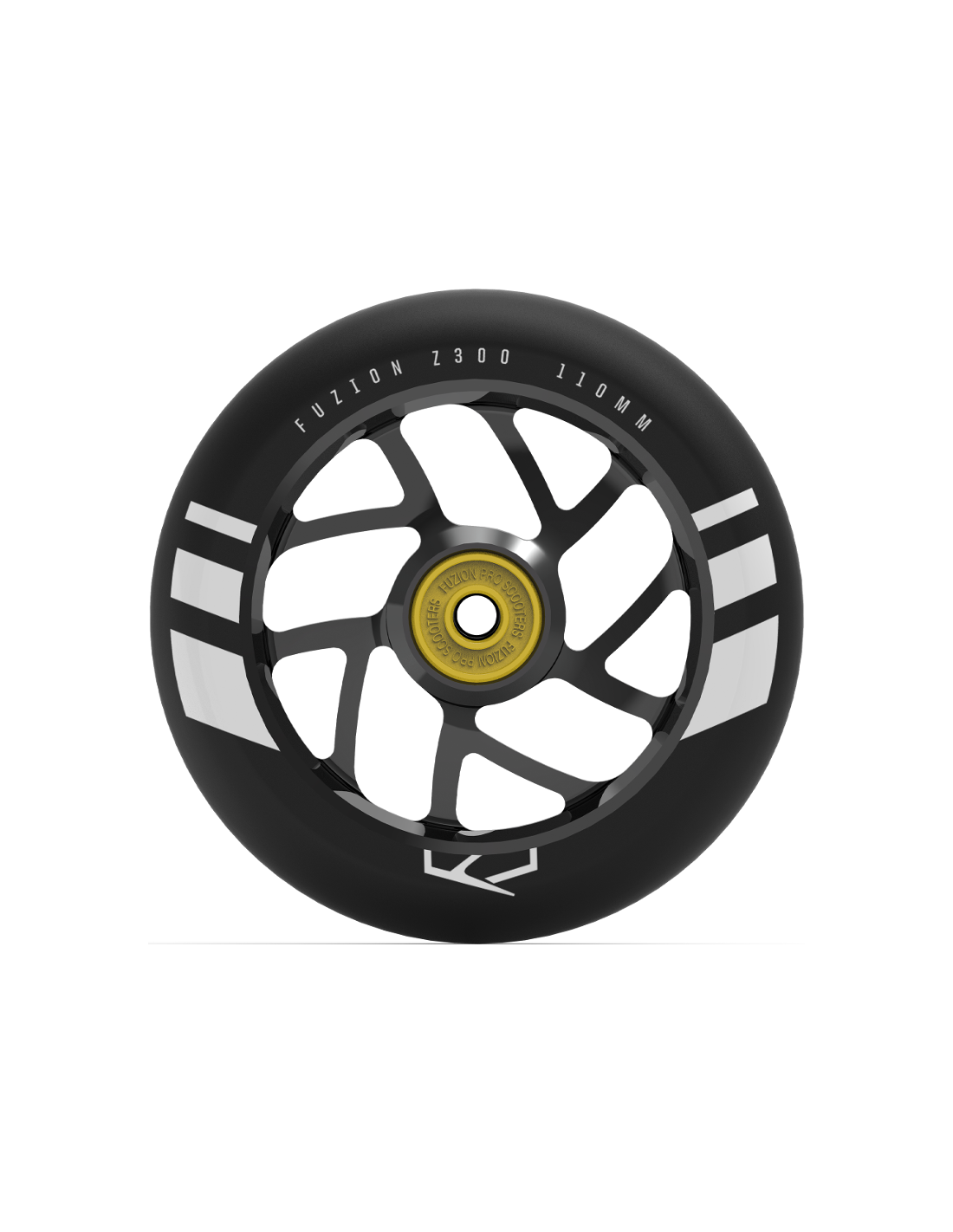 FUZION FLIGHT 110 WHEEL BLACK