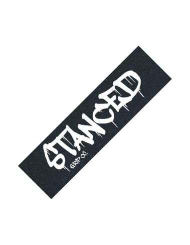 STANCED LOGO GRIPTAPE WHITE