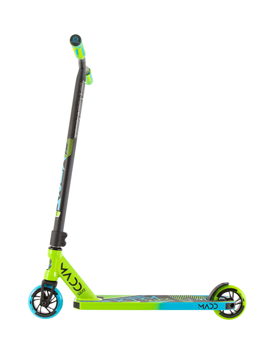 KICKSCOOTER MADDGEAR KICK EXTREME GREEN BLUE