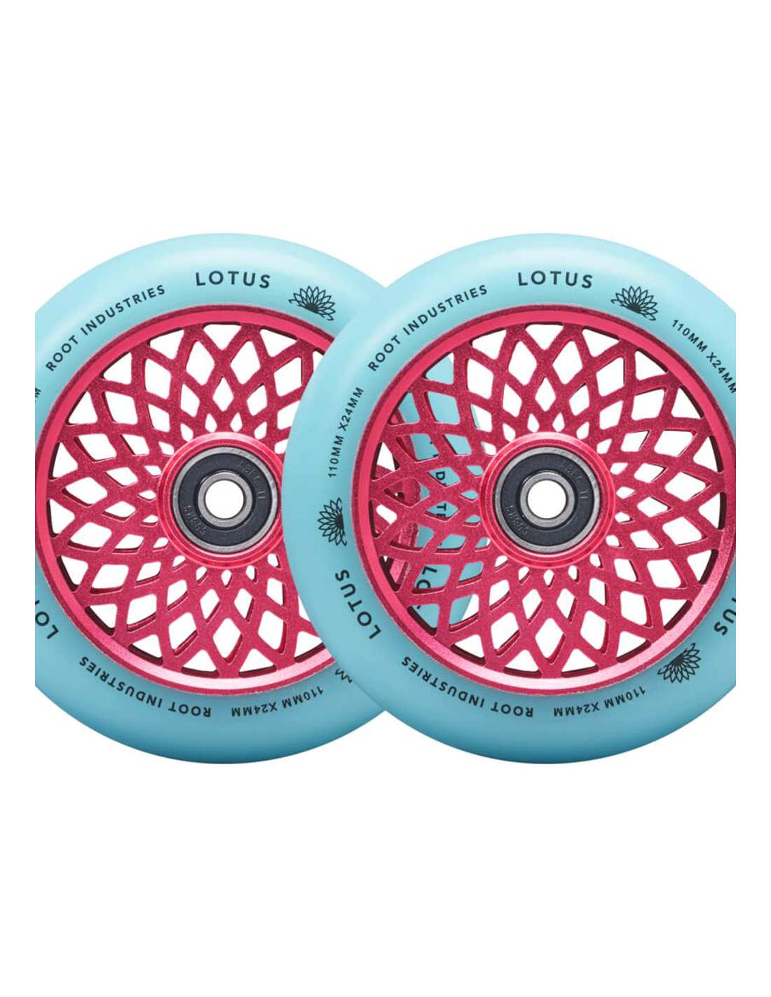 ROOT INDUSTRIES LOTUS 110MM WHEELS PINK ISOTOPE